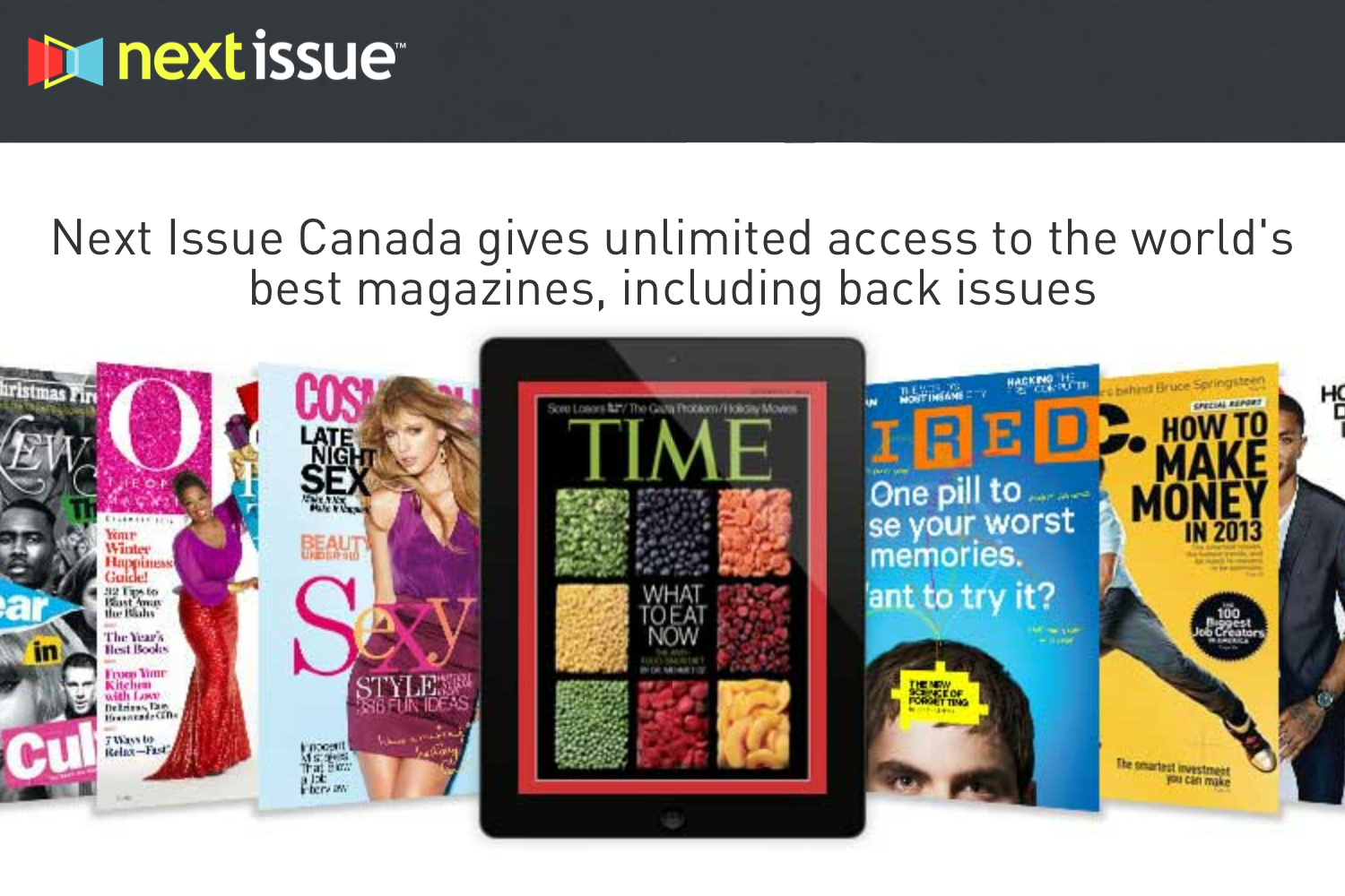 Next Issue Canada: The Netflix for Magazines – Elizabeth Rosalyn